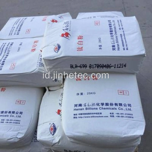 Cina Rutile Grade Titanium Dioxide TiO2 Mengganti Degussa P25 Produsen