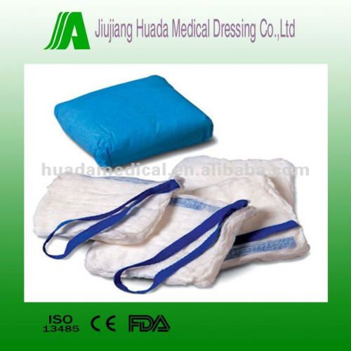 With X-ray Pre Washed Surgical Medical Lap Sponge 4ply 8ply 12ply, High ...