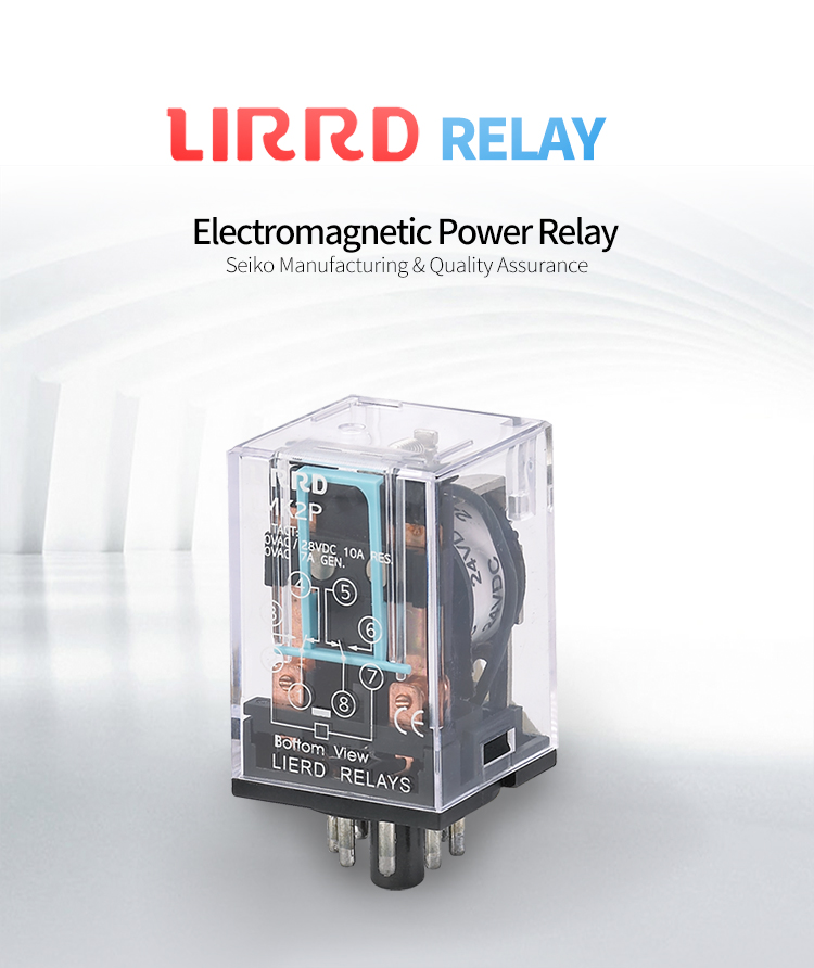 Mk2p 240v Ac Coil Non-latching Relay - Dpdt, 10a, 8-pin Plug-in, High ...