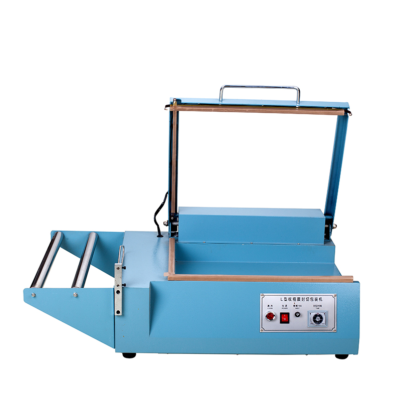Manual L Bar Sealing And Cutting Machine With Heat Shrink Packaging ...