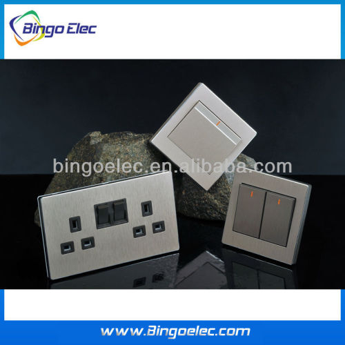 Silver Modern Switch And Socket, High Quality Silver Modern Switch And ...