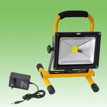 20w Rechargeable And Portable Led Working Lamp, 12v Dc, Ip68 Protection ...