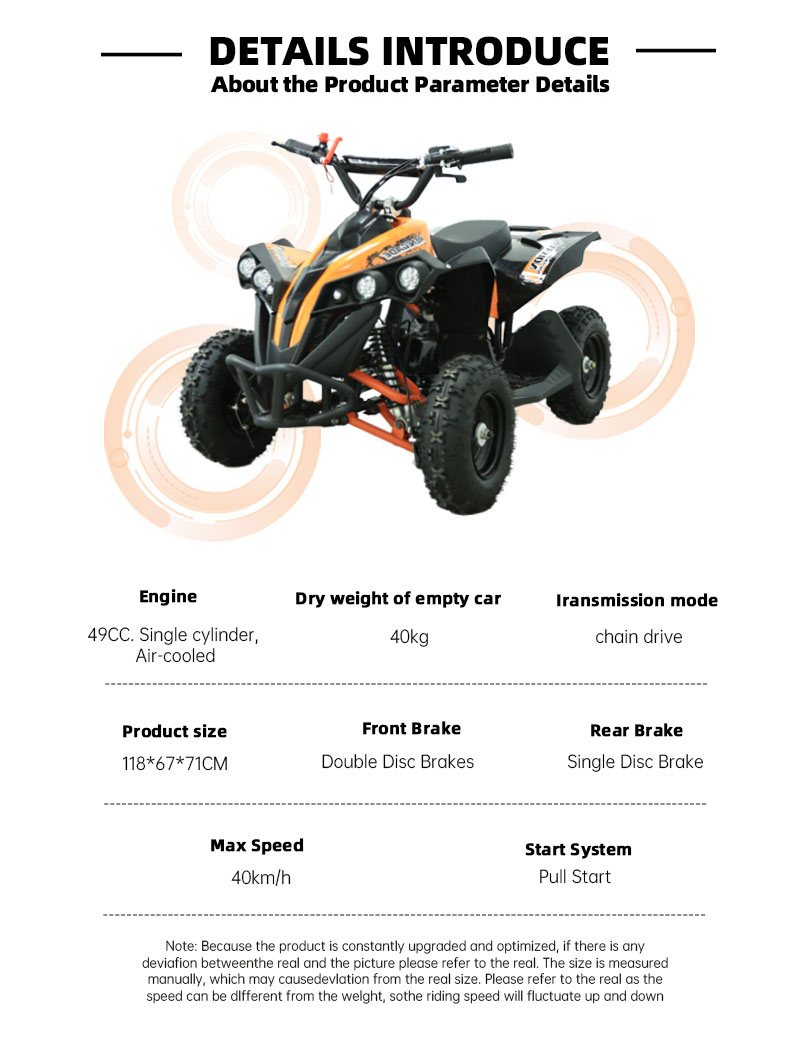 Chinese 49cc Petrol Atv And Quad Bike Engines - Affordable Road Legal ...