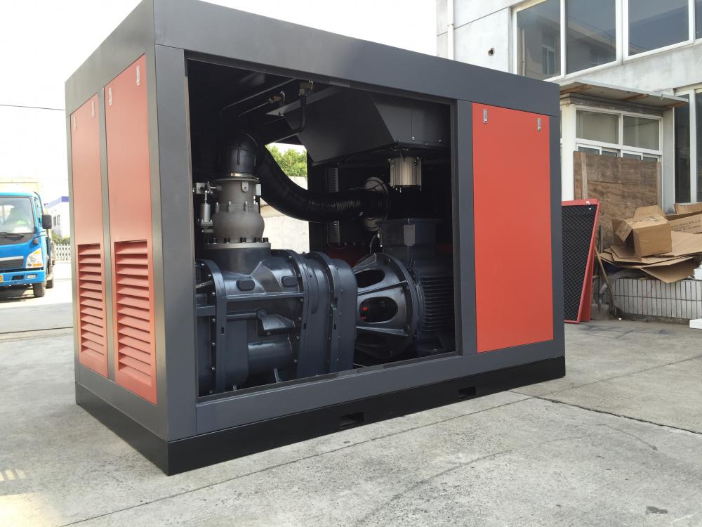 Durable Two Stage Screw Compressor 45kw 60hp Used In Machinery ...