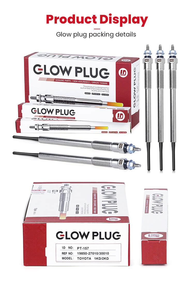 Diesel Engine Glow Plug Pt-157 For Toyota 1kd,2kd, High Quality Diesel ...