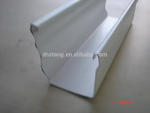 Pvc Rainwater Gutter/ Half Round And Rectangular, High Quality Pvc ...