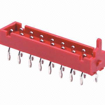 Micro Match Connector Male On Board Long Post Polarized, 1.27mm(.050 ...