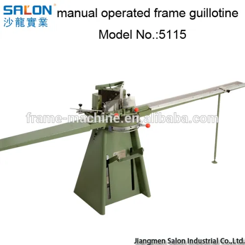 Manual Operated Frame Guillotine, High Quality Manual Operated Frame ...