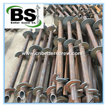 3 Inch Helical Screw Pile With Helix Plate, High Quality 3 Inch Helical ...