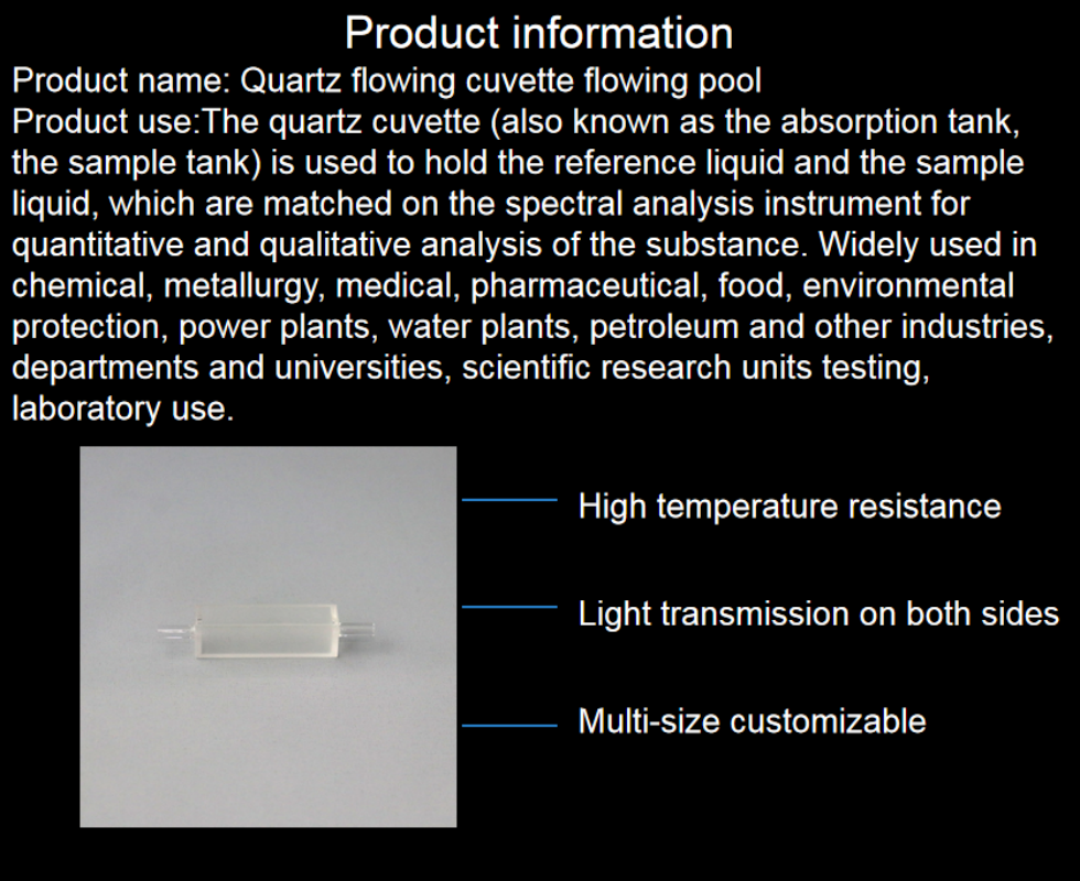 10mm Double-sided Transparent Flow Tank, High Quality 10mm Double-sided ...