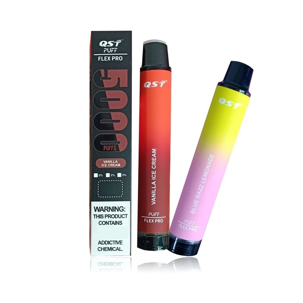 Qst Puff Flex Pro5000 อุปกรณ์สูบไอเดี่ยว คุณภาพสูง Qst Puff Flex ...
