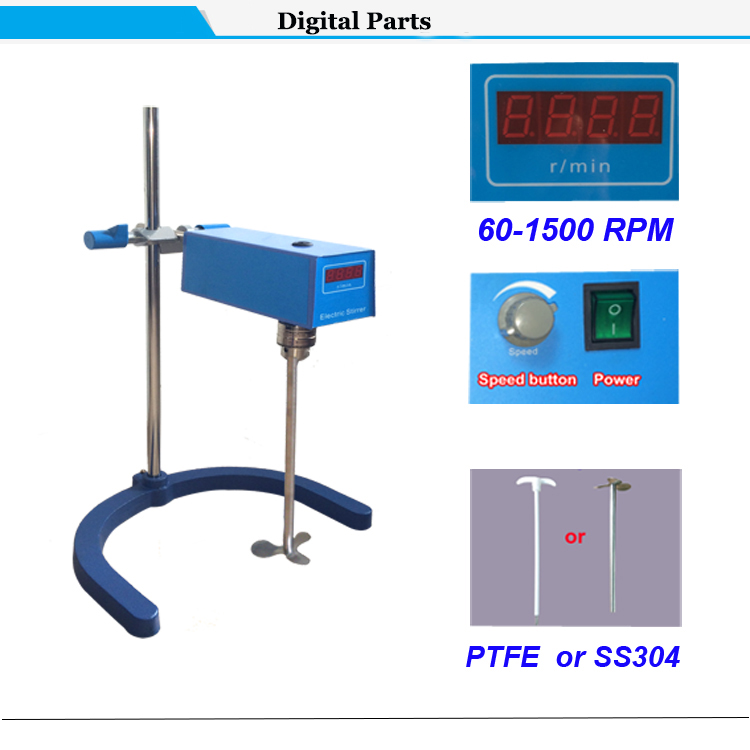 15l Lab Chemical Mixer Agitator Digital Stirrer, High Quality 15l Lab ...