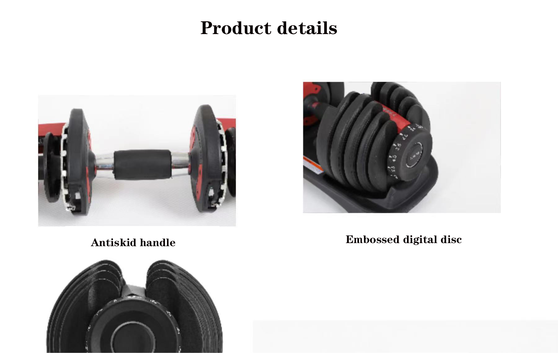 Adjustable Dumbbell Set For Body Building Custom, High Quality ...