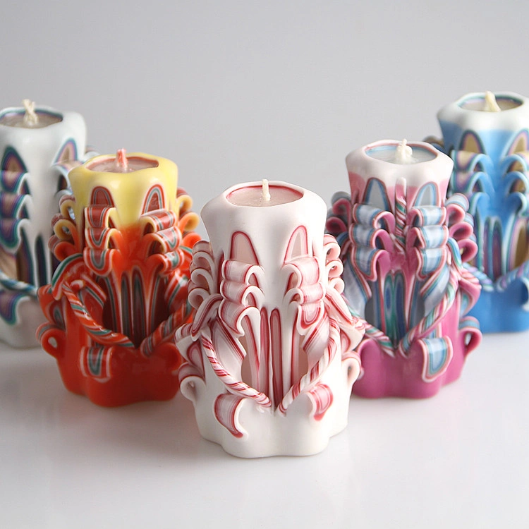 Custom Affordable Decorative Hand Carved Craft Candles China ...