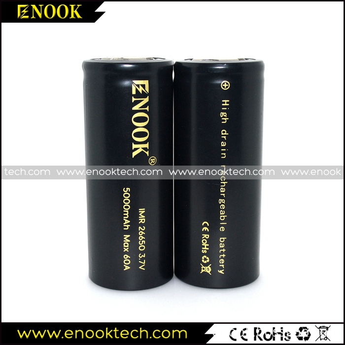 Enook 26650 5000 Mah แบตเตอรี่ Big Mod คุณภาพสูง Enook 26650 5000 Mah ...