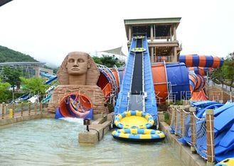Huge Python Pool Water Slides / 19m Height Amusement Water, High ...