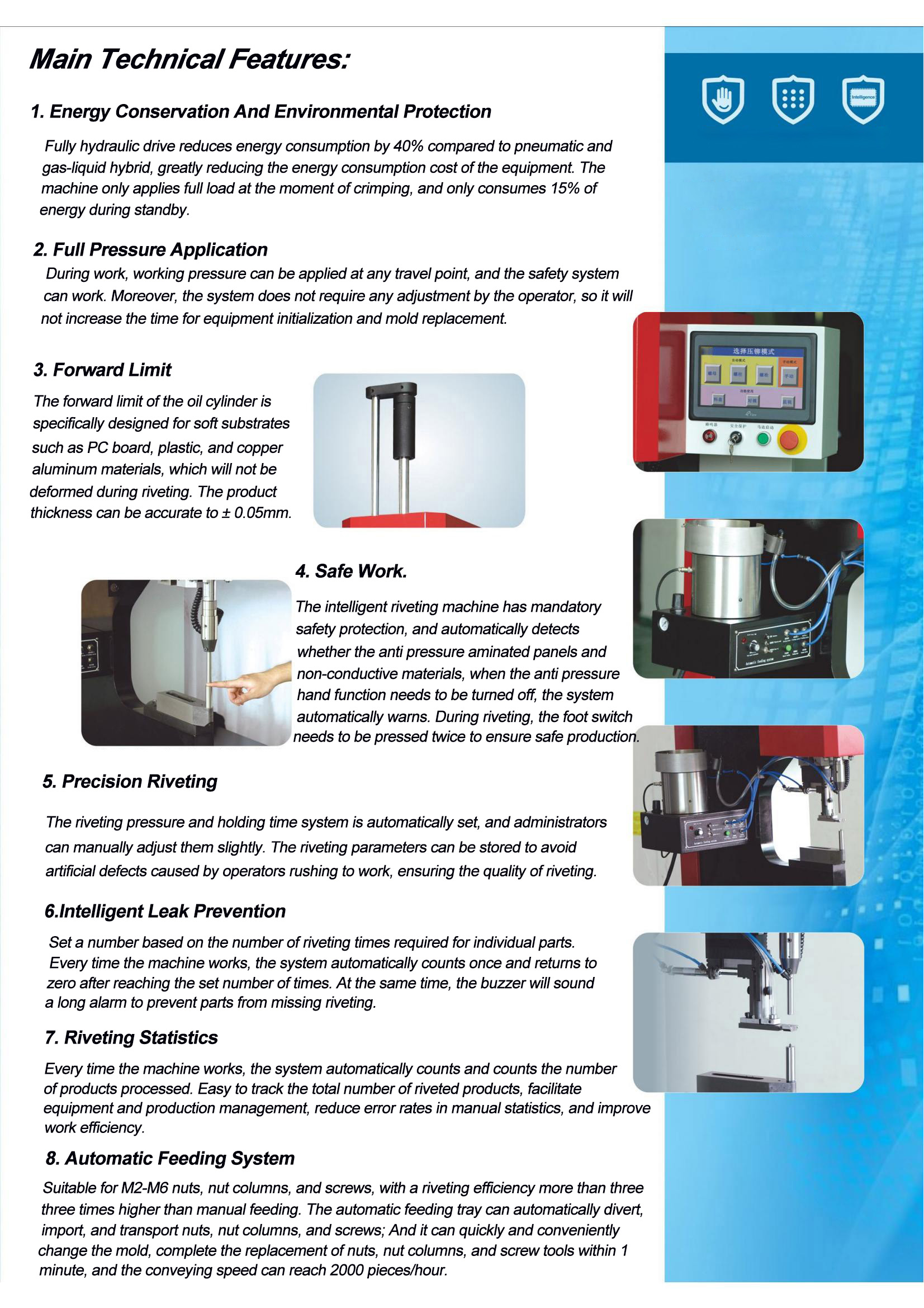 Nc618 Variable Displacement Dual Pump Riveting Machine, High Quality ...