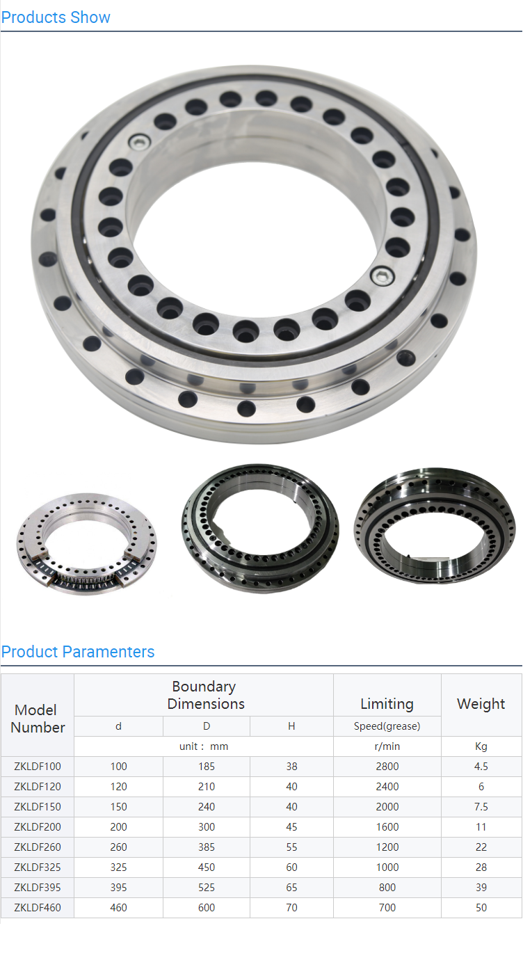 Rotary Table Bearing Zkldf395 Turntable Bearing, High Quality Rotary ...
