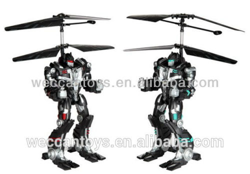 2.5ch Rc Robot Helicopter Battle Robot Rc Flight Man Gyro Sound Light ...