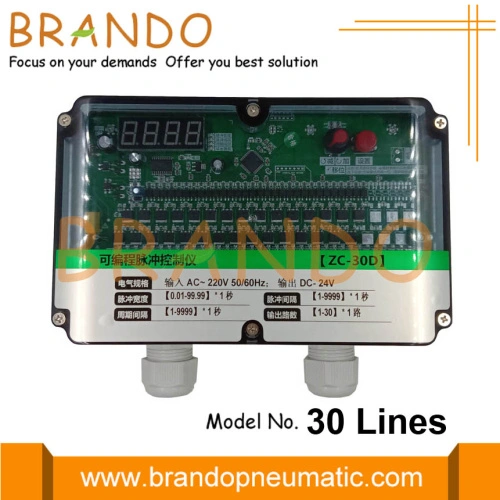 30 Channels Bag Filter Pulse Timer Sequence Controller China ...