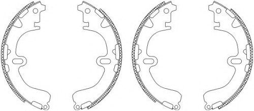 Toyota Corolla 브레이크 신발 04495-12210, Bossgoo.com의 고품질 Toyota Corolla ...