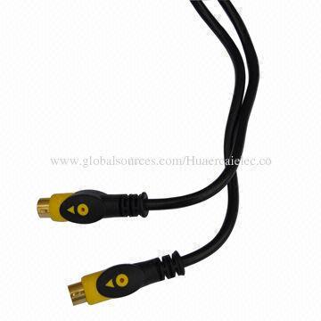 Coaxial Cable, 5-pin Mini Din Coax Plug, High Quality Coaxial Cable, 5 ...