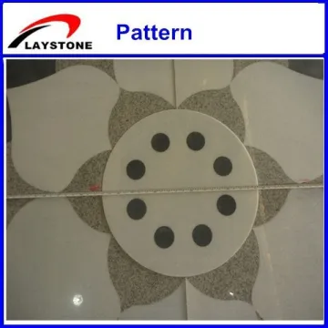 Water Jet Pattern Marble In Square Shape, With Polished Surface Finish ...
