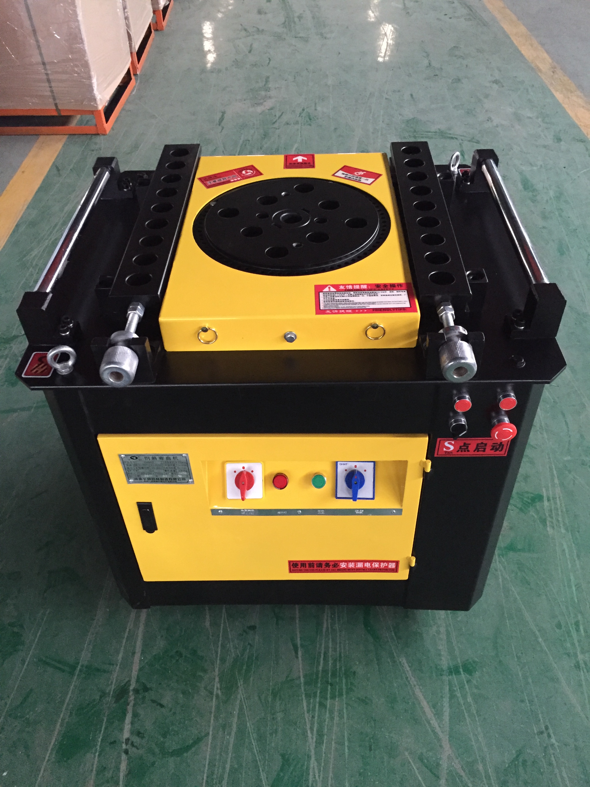 Gw 42 Any Angle Bending Steel Bar Bending Machine With 3kw-break Steel ...