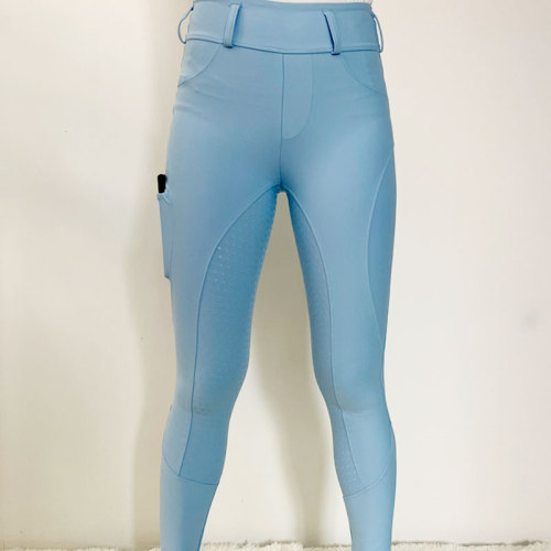 Light Blue Competition Equestrian Jodhpur Breeches Women, High Quality ...