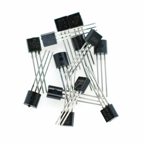 100pcs/lot 2n2907a Triode Transistor Pnp Silicon Planar Transistors To ...