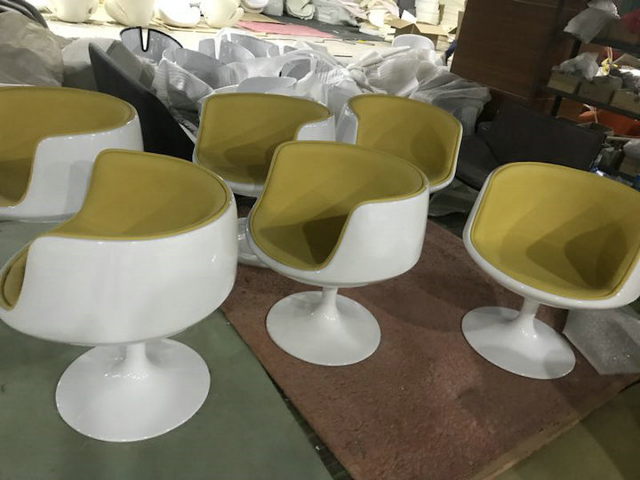 Modern Leather Fiberglass Coffee Mug Chair Chair, High Quality Modern ...