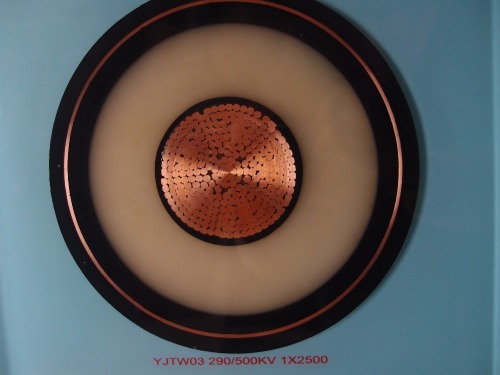 500kv Longitudinal Water-resistant Power Cable Of Xlpe Insulated ...