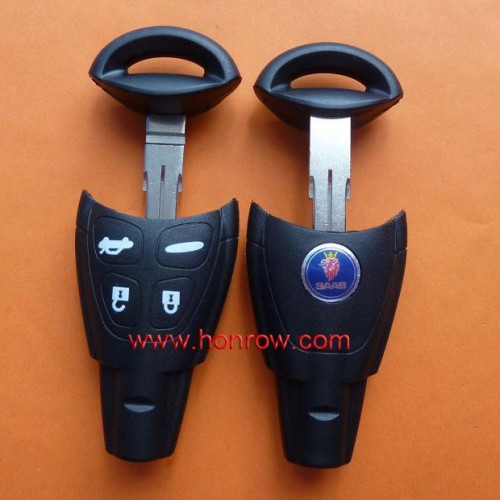 Saab 4 Button Remote Key With Blade, High Quality Saab 4 Button Remote ...