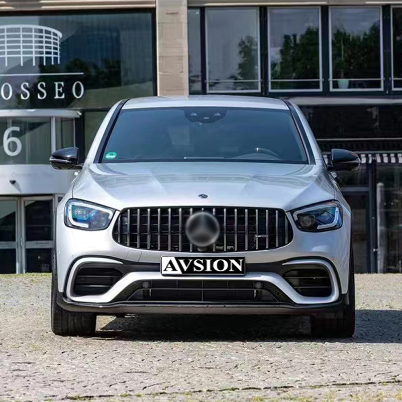 Amg Style Body Kit For Mercedes-benz Glc Class X253 2016-2019 To Glc63 ...