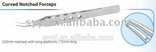 Curved Notched Forceps Microsurgical/ophthalmic Instruments, High Quality Curved Notched Forceps ...