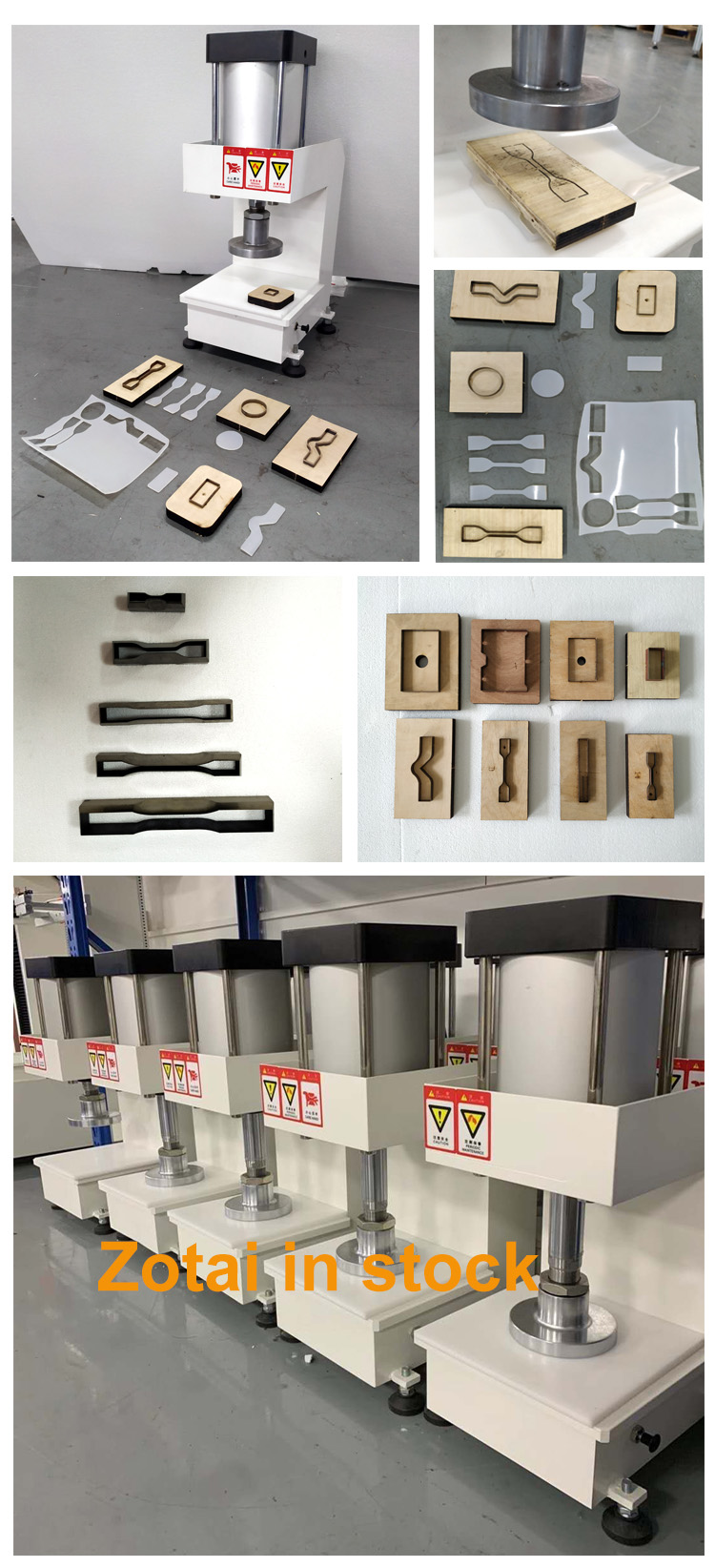 Iso37 Astm D638 Dumbbell Rubber Specimen Cutter, High Quality Iso37 ...