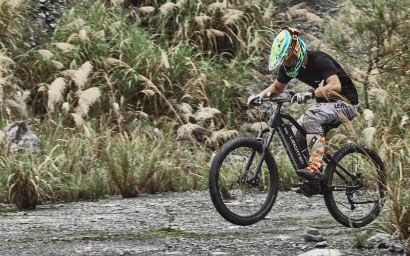 Mid Drive Full Suspension Electric Mountain Bike With Big Battery ...