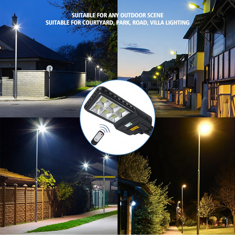 100w 200w 300w 400w 500w outdoor IP66 Solar LED street light ...