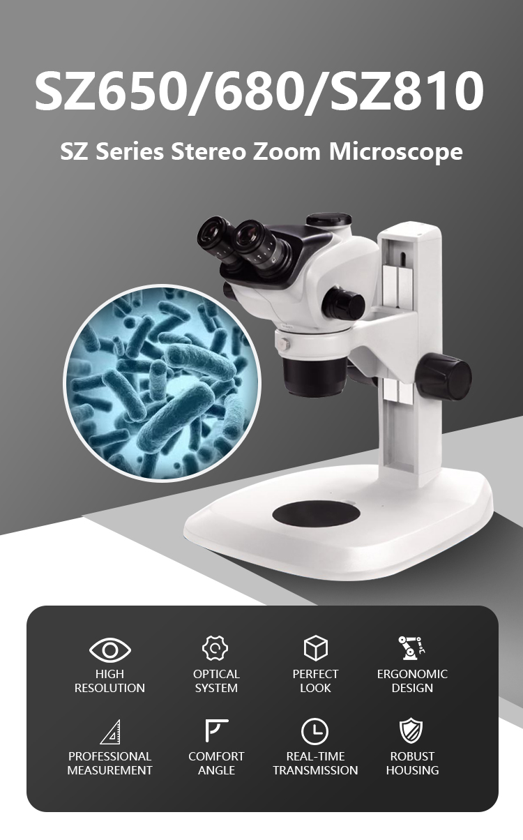 Sz Series Trinocular Stereo Zoom Microscope - Affordable Options For ...