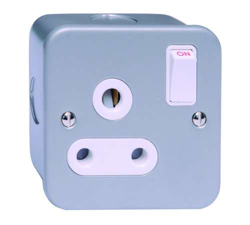 1g 15a Switched Socket Metal Clad, Single Pole, High Quality 1g 15a ...