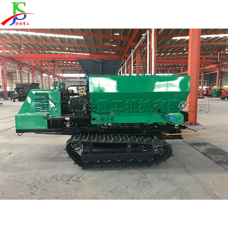 Self Propelled Crawler Muck Dispenser For Cow And Sheep Manure In Rice ...