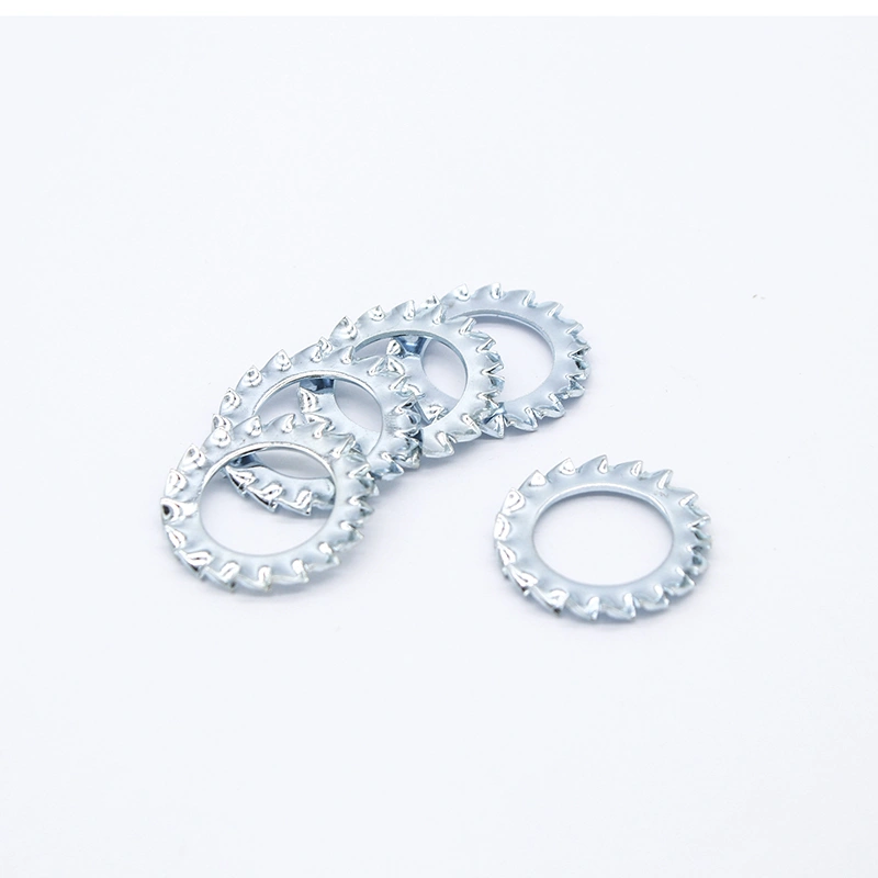 DIN6798A External Tooth Lock Washers Zinc Plated China Manufacturers ...
