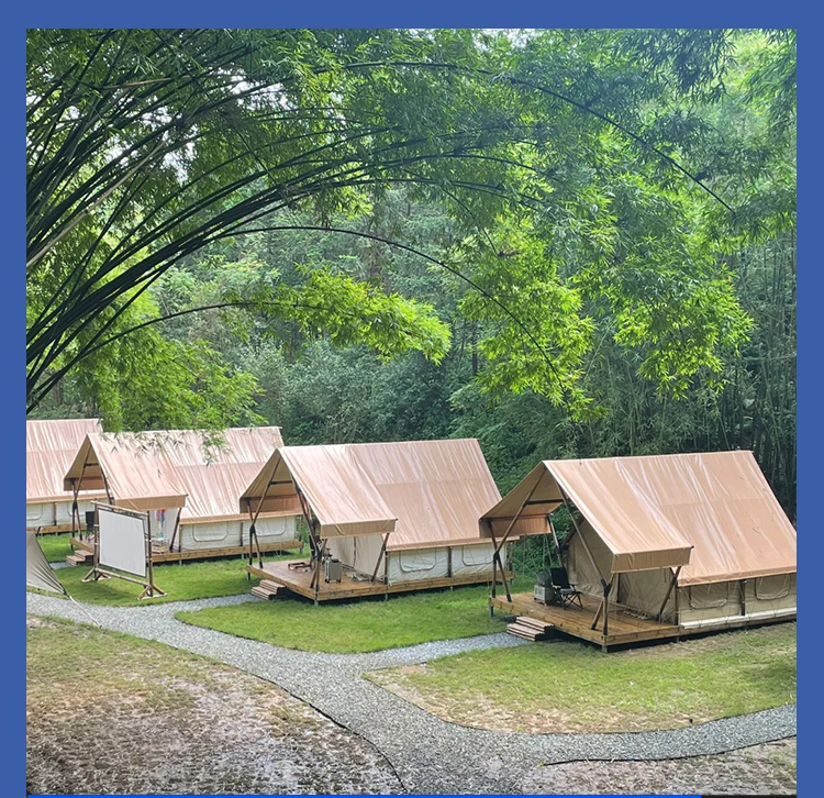 Windbreak 4 Season Glamping Stretch Tent, High Quality Windbreak 4 ...