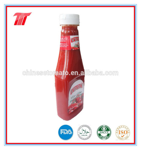Wholesale Plastic Bottles 340g Tomato Ketchup, High Quality Wholesale ...