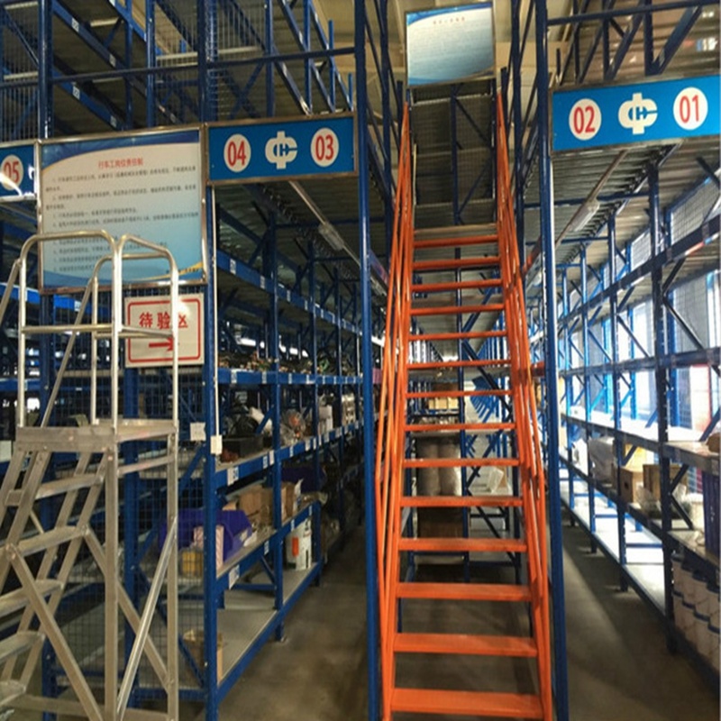 Multi-layer Loft Type Shelves Mezzanine Bulk Storage Racks Shelving ...