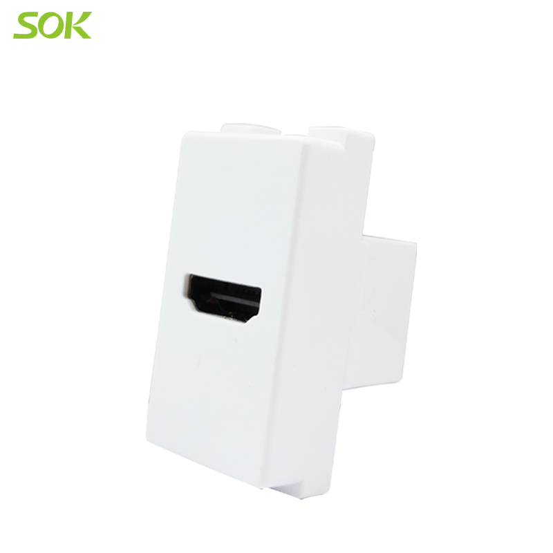 Sok Hdmi Socket Outlet Modular Electrical Sockets, High Quality Sok ...