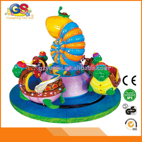 Turtle Merry-go-round Animal Carousel 3 Seats Mini Carousel For Sale ...