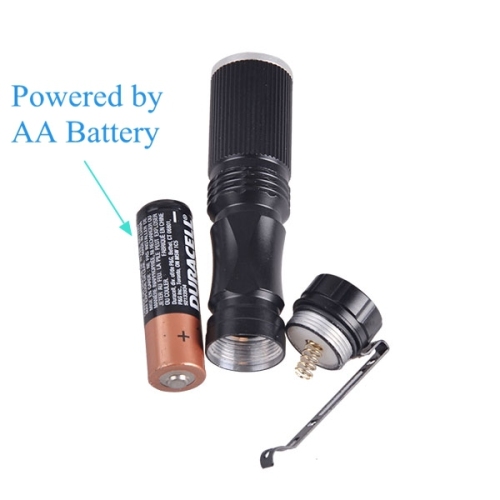 Portable 3watt Zoom Torch With Belt Clip, High Quality Portable 3watt ...