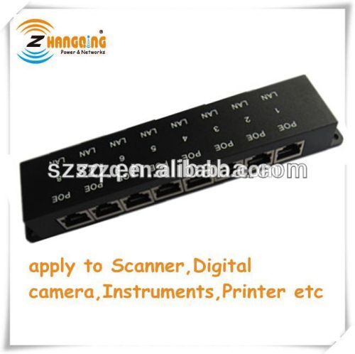 8 Port Multiport Passive Poe Injector 24v 48v, Mini Midspan Poe ...