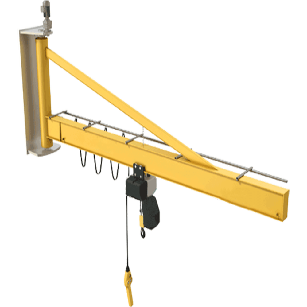 Customised Slewing Jib Cranes: Floor-mounted, Strut, Freestanding, And ...